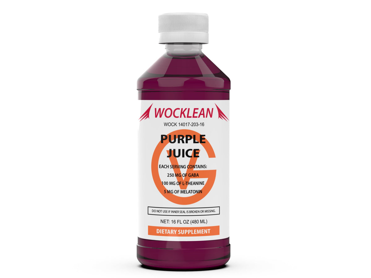 Wocklean Legal Lean All Natural Purple Relaxation Syrup (16oz) Pint