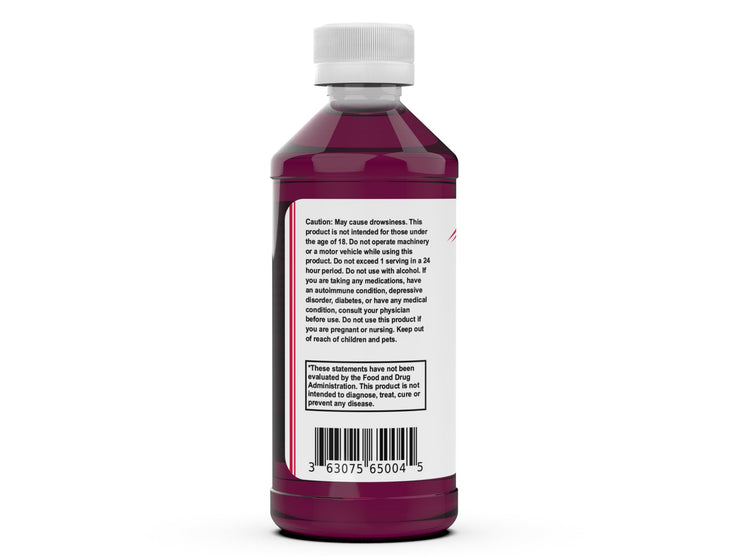 Wocklean Legal Lean All Natural Purple Relaxation Syrup (16oz) Pint