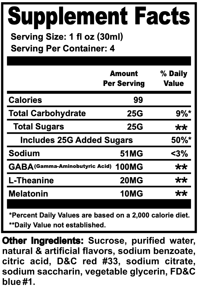 Wok Syrup (4oz) Purple Legal Lean All Natural Relaxation Syrup – Wocklean